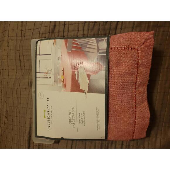 Threshold | Kitchen | Threshold Oblong Tablecloth 6 X 04 100 Cotton ...
